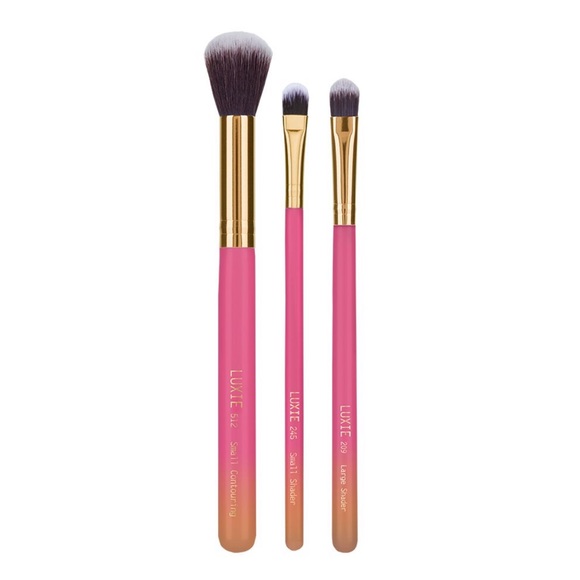 Sephora | Makeup | Luxie 3 Piece Brush Set | Poshmark